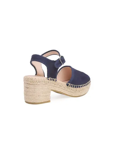 CELTIC & CO. Block Heel Espadrille Sandal