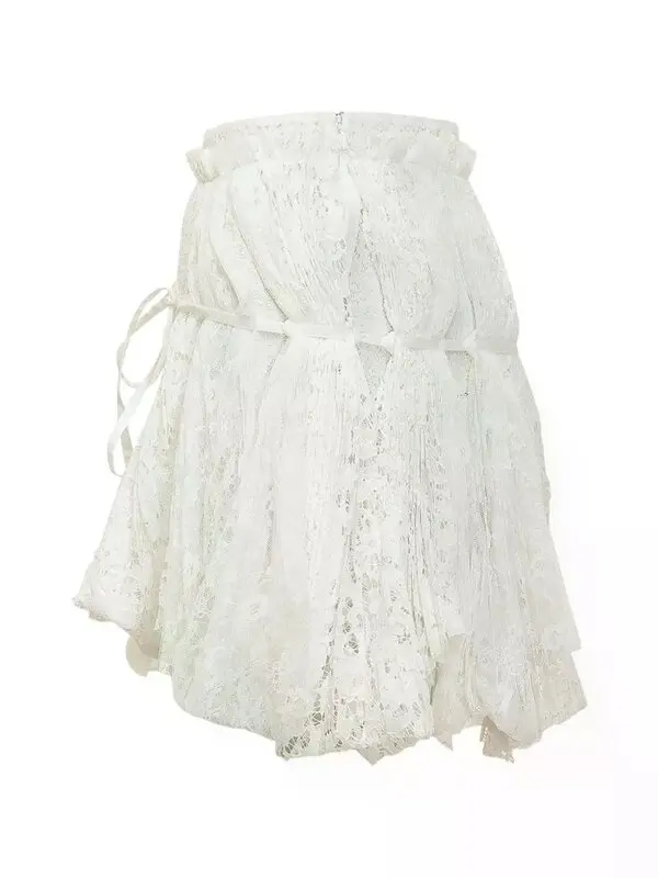 JW Anderson Lace Trim Tie-fastening Skirt