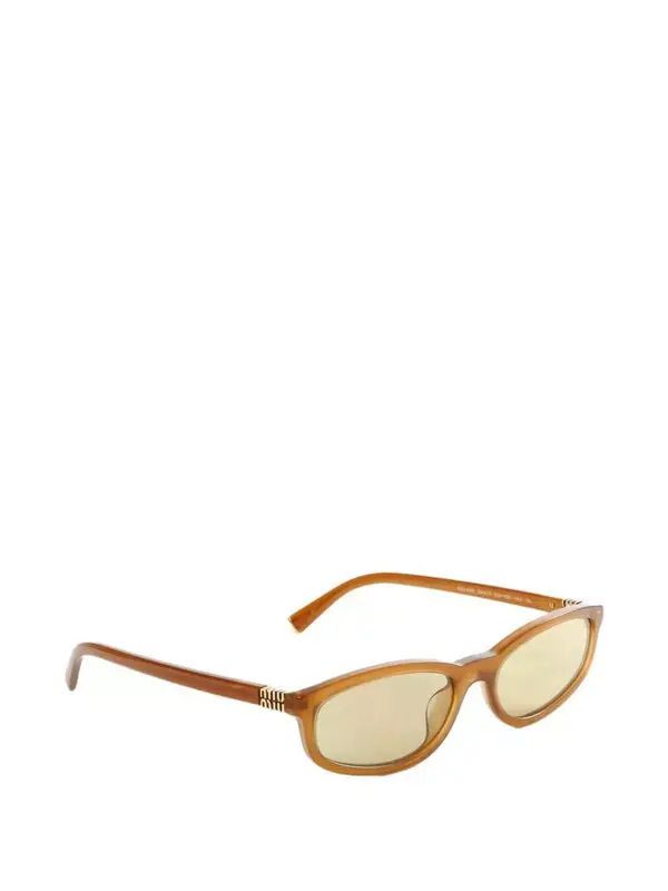Miu Miu Regard Logo-plaque Sunglasses