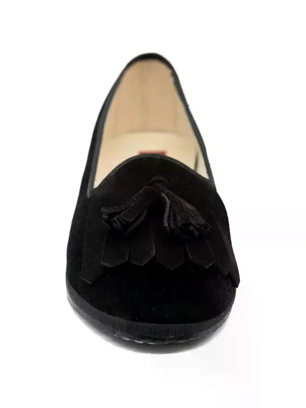 GONDOLINA Bigontina Tassel-detail Fringed Loafers