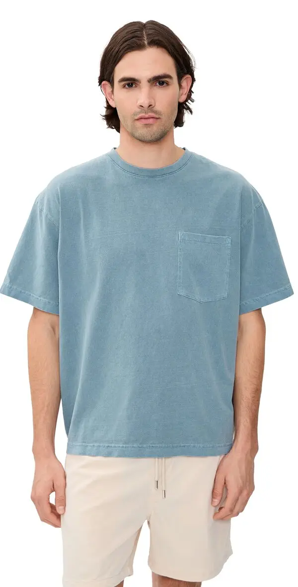 ASHER Ethan Tee - Denim