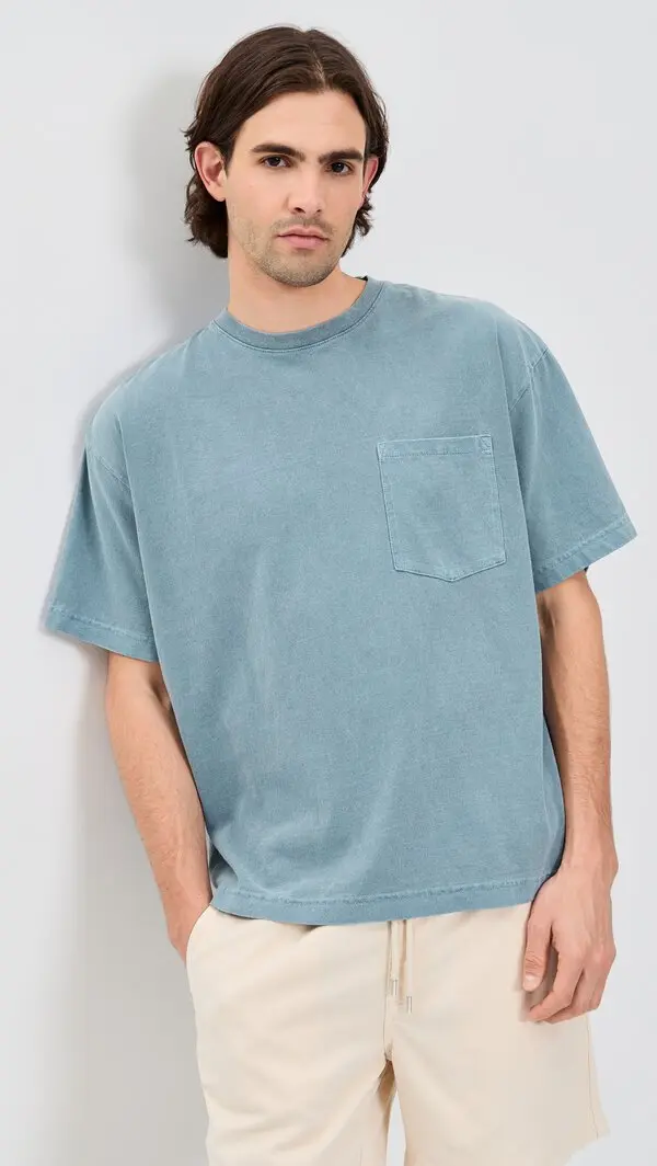 ASHER Ethan Tee - Denim