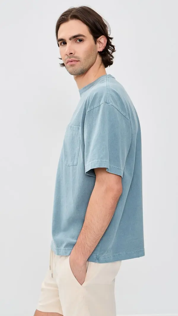 ASHER Ethan Tee - Denim
