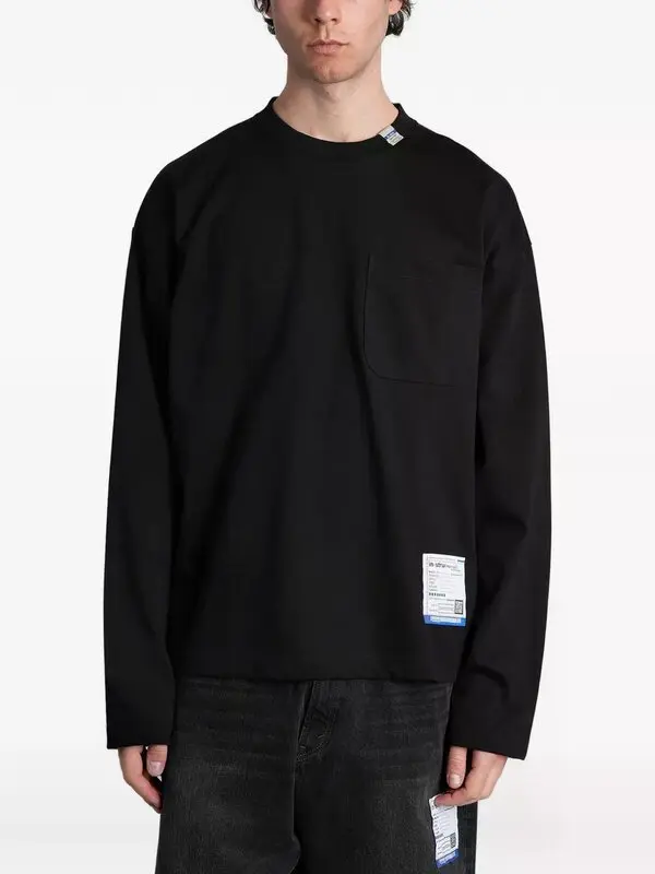Mihara Yasuhiro Pocket-detail Logo-patch Sweater