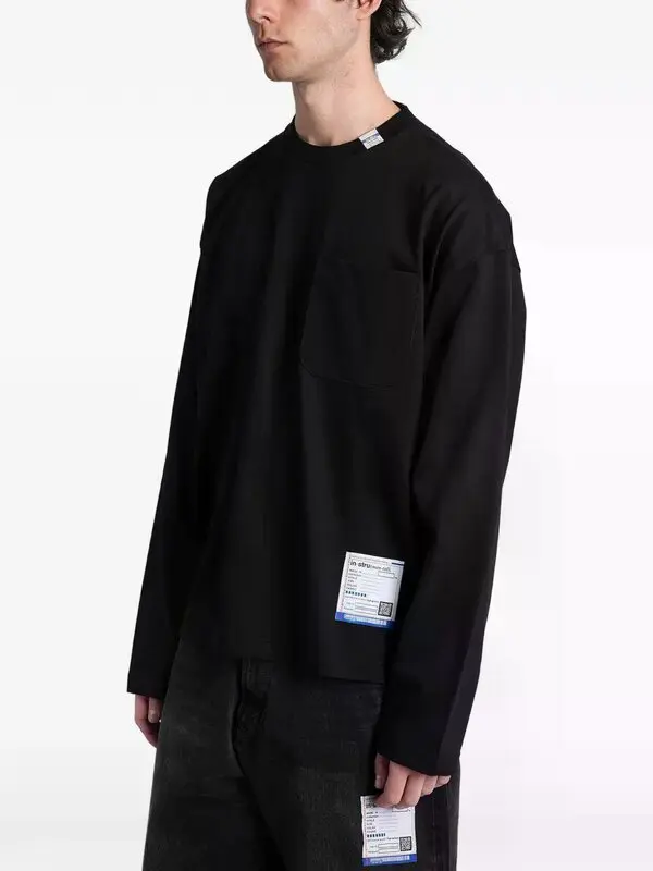 Mihara Yasuhiro Pocket-detail Logo-patch Sweater