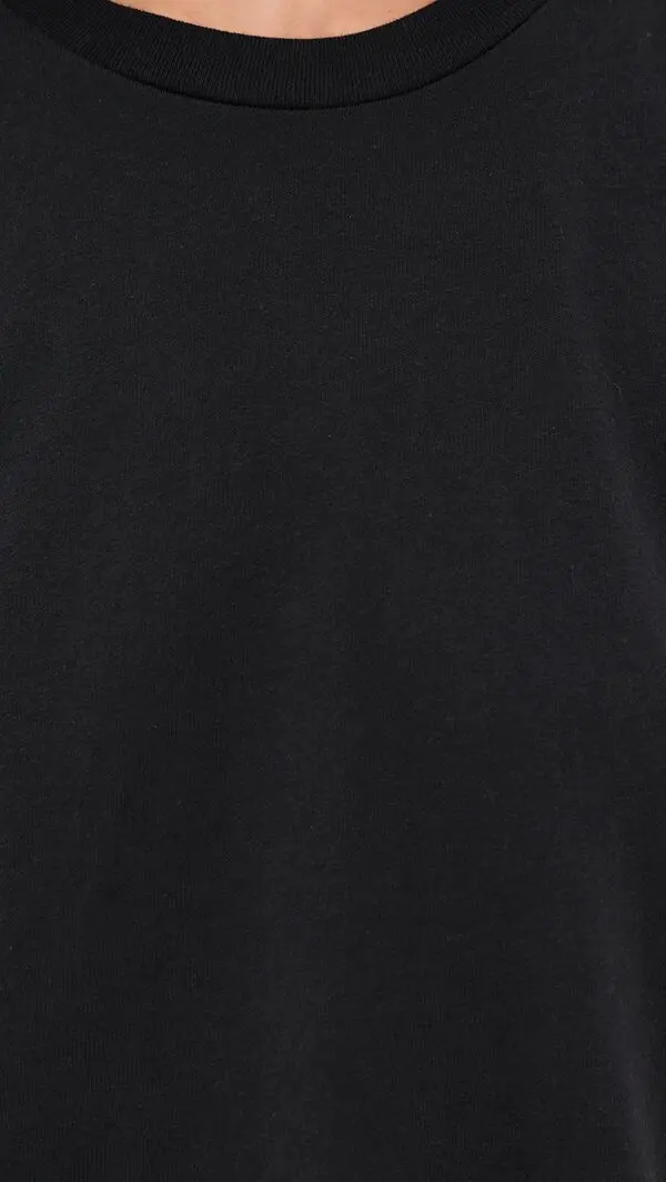 Eterne Short Sleeve Boxy Tee - Black