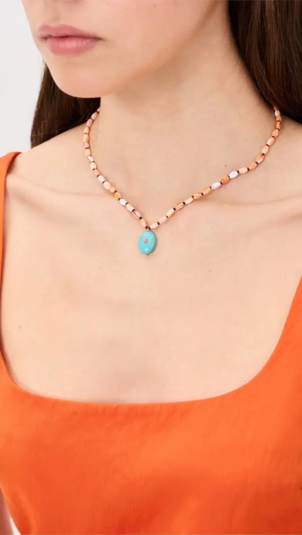 Chan Luu Pendant Beaded Necklace