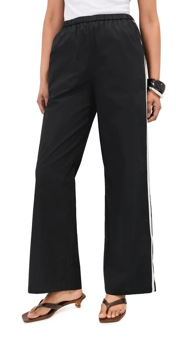 LE BOP Coley Poplin Pants - Black