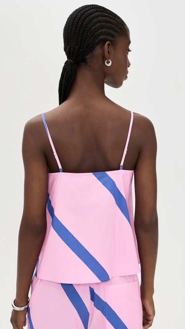 Marimekko Puisto Basso Top - Blue/pink
