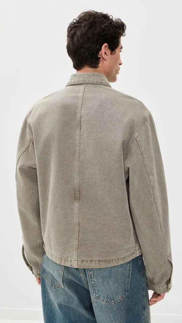 ASHER Zed Zip Twill Jacket