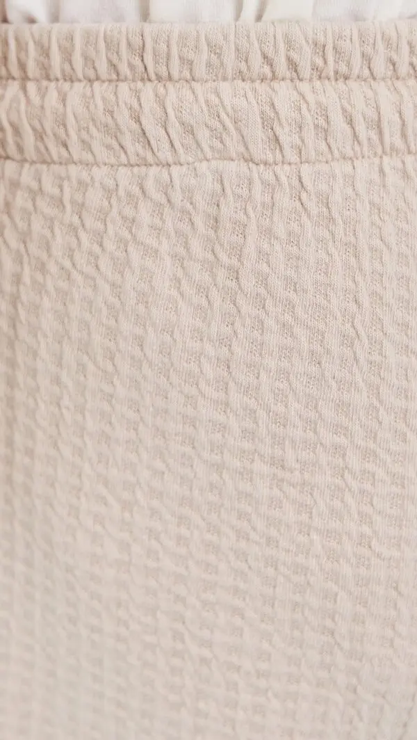 ASHER Silas Waffle Knit Shorts