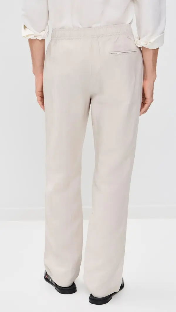 AUTO-REPLY Linen-viscose Blend Pants