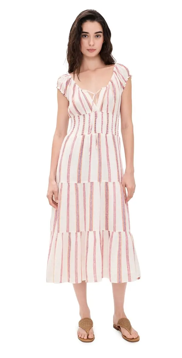 Rails X Giadzy Daria Dress - Primavera Stripe