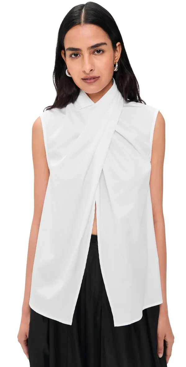 Beaufille Calla Sleeveless Blouse - White