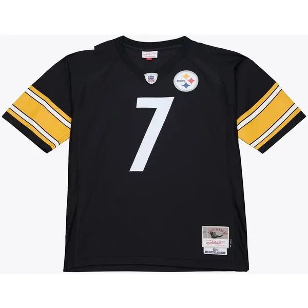 Mitchell & Ness Ben Roethlisberger Pittsburgh Steelers 2001 Legacy Throwback Replica Jersey