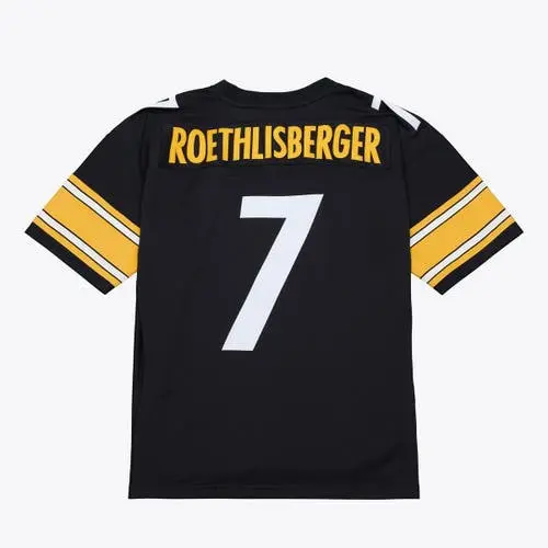 Mitchell & Ness Ben Roethlisberger Pittsburgh Steelers 2001 Legacy Throwback Replica Jersey
