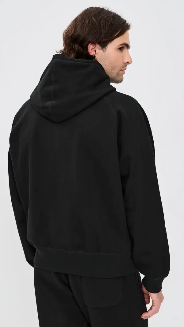 Reigning Champ Relaxed Terry Hoodie - Black