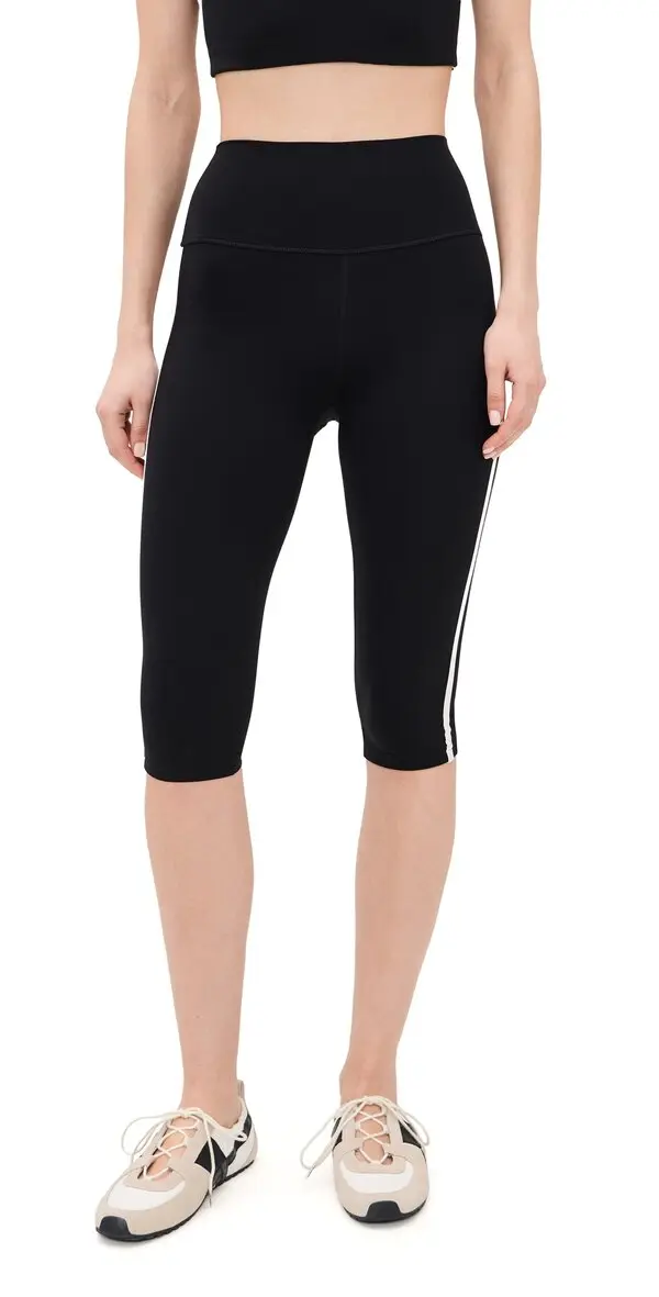 Splits59 Ella High Waist Airweight Capris - Black/white