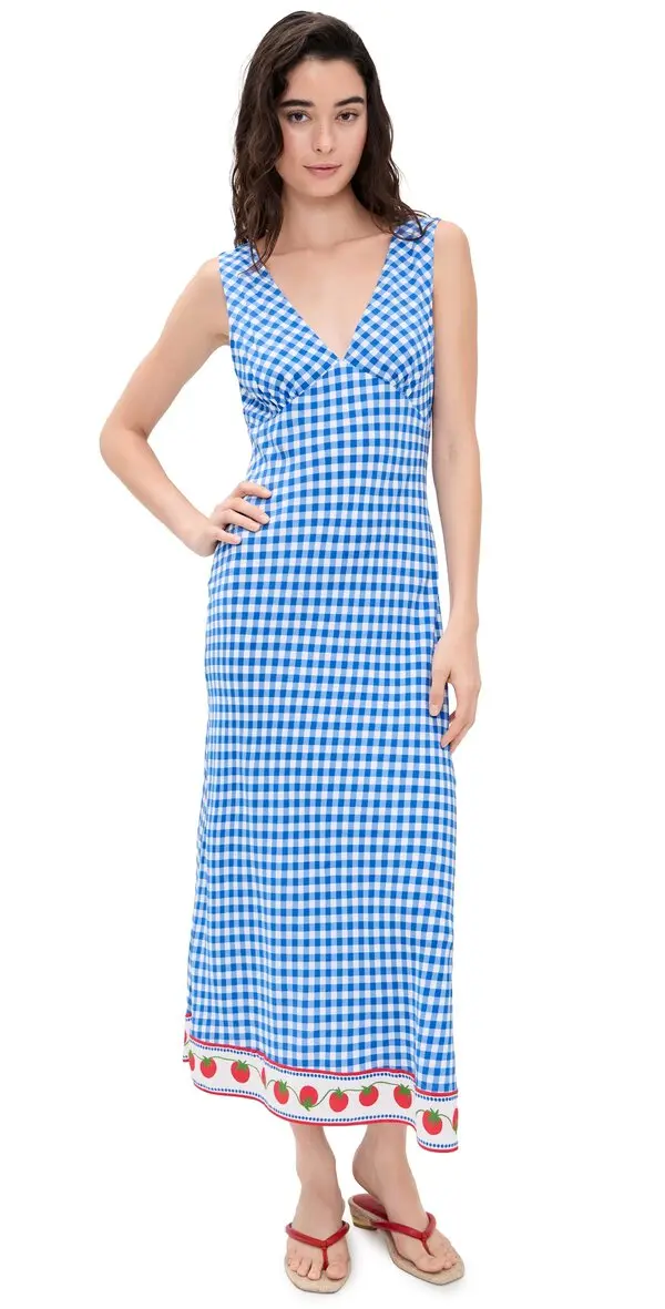 Rails X Giadzy Serafina Dress - Gingham Tomatoes
