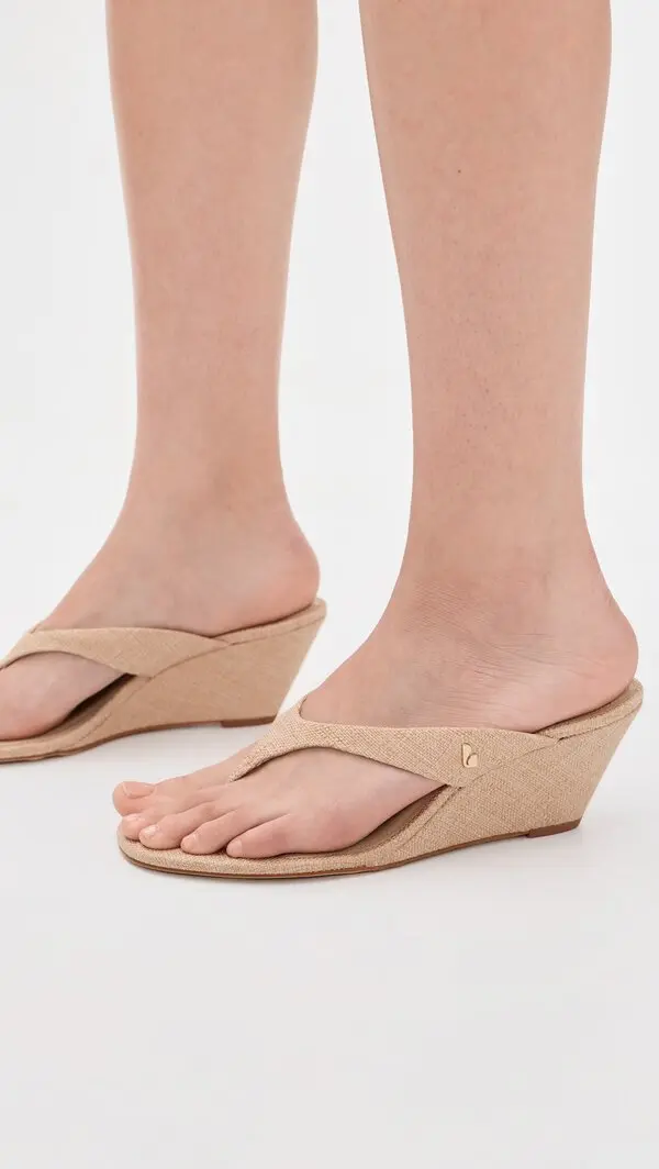 Larroude Gaia Low Wedges