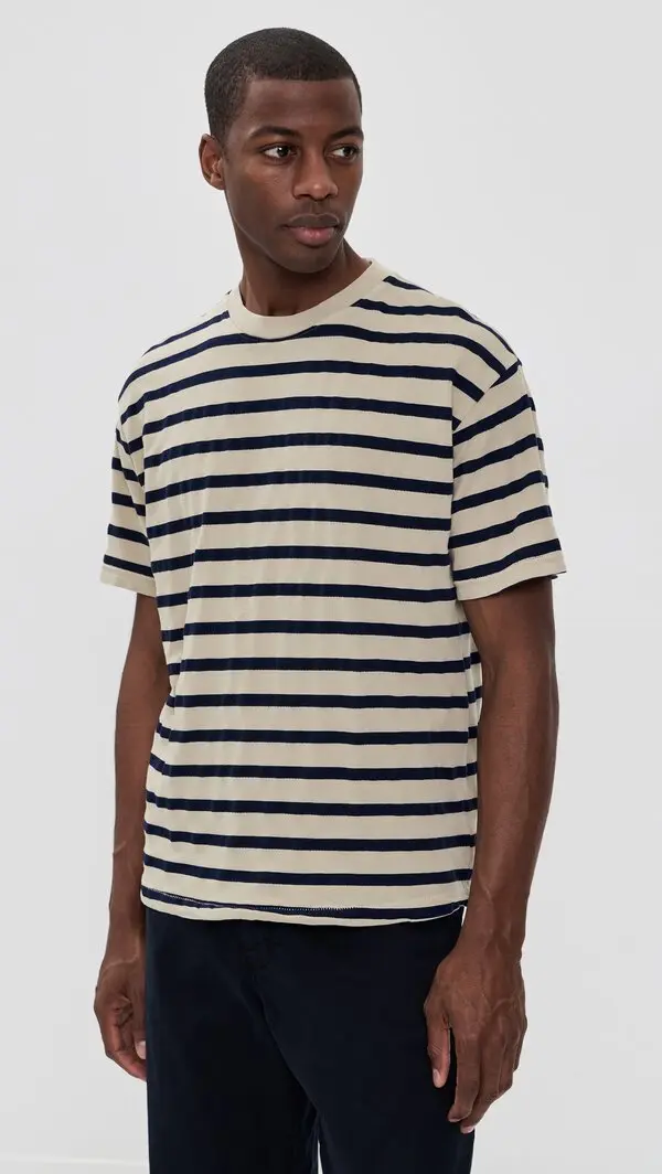 ASHER Enzo Stripe Tee