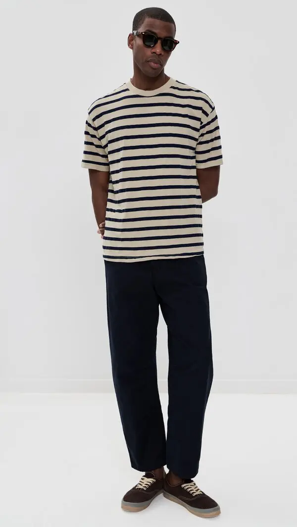 ASHER Enzo Stripe Tee
