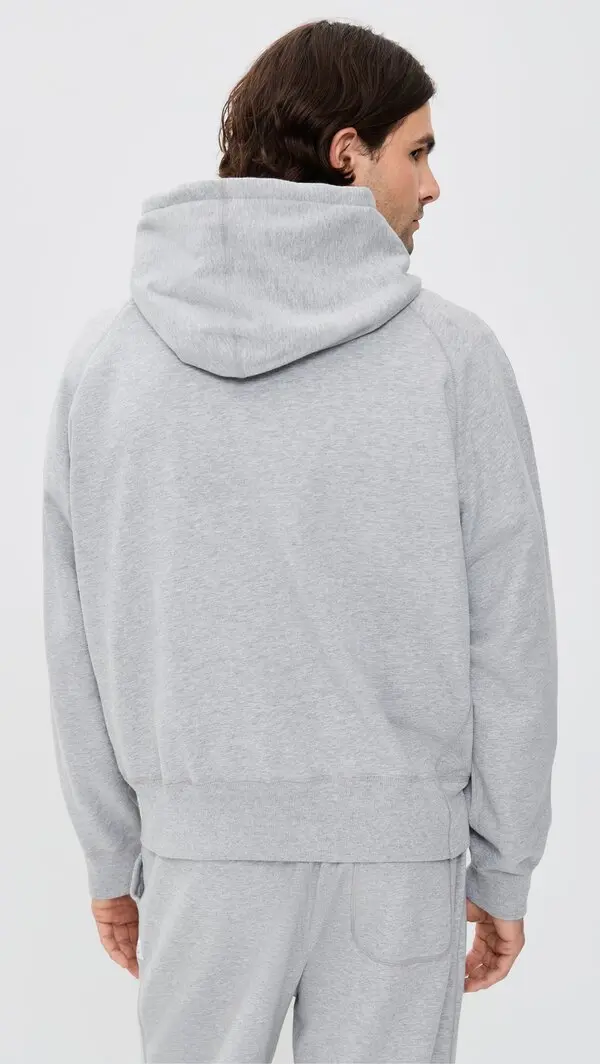 Reigning Champ Midweight Terry Relaxed Hoodie - Hgrey