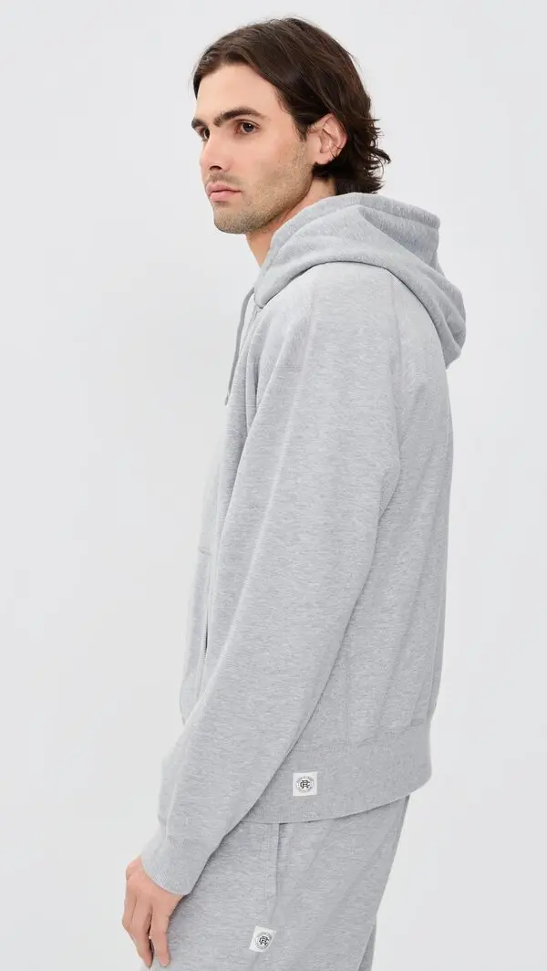 Reigning Champ Midweight Terry Relaxed Hoodie - Hgrey