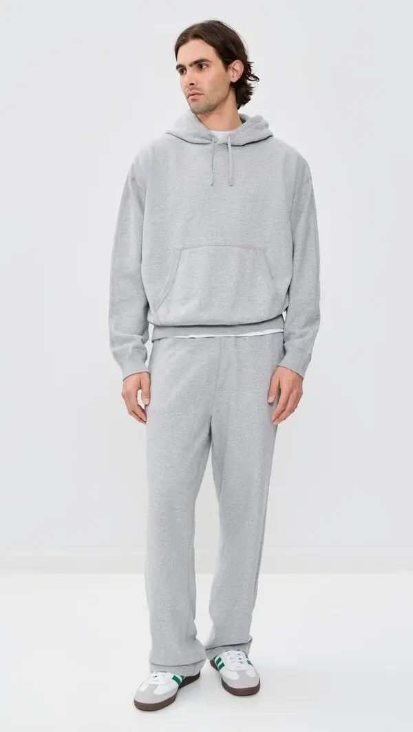 Reigning Champ Midweight Terry Relaxed Hoodie - Hgrey