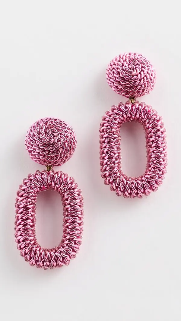 Deepa Gurnani Roula Earrings - Pink