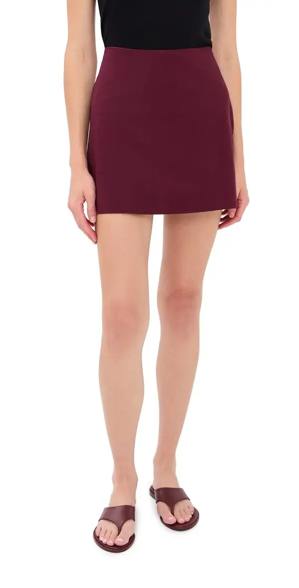 Azeeza Blair Miniskirt - Wine