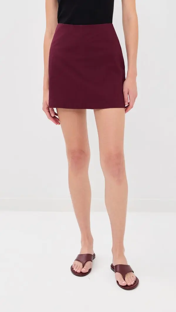 Azeeza Blair Miniskirt - Wine