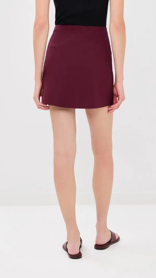 Azeeza Blair Miniskirt - Wine
