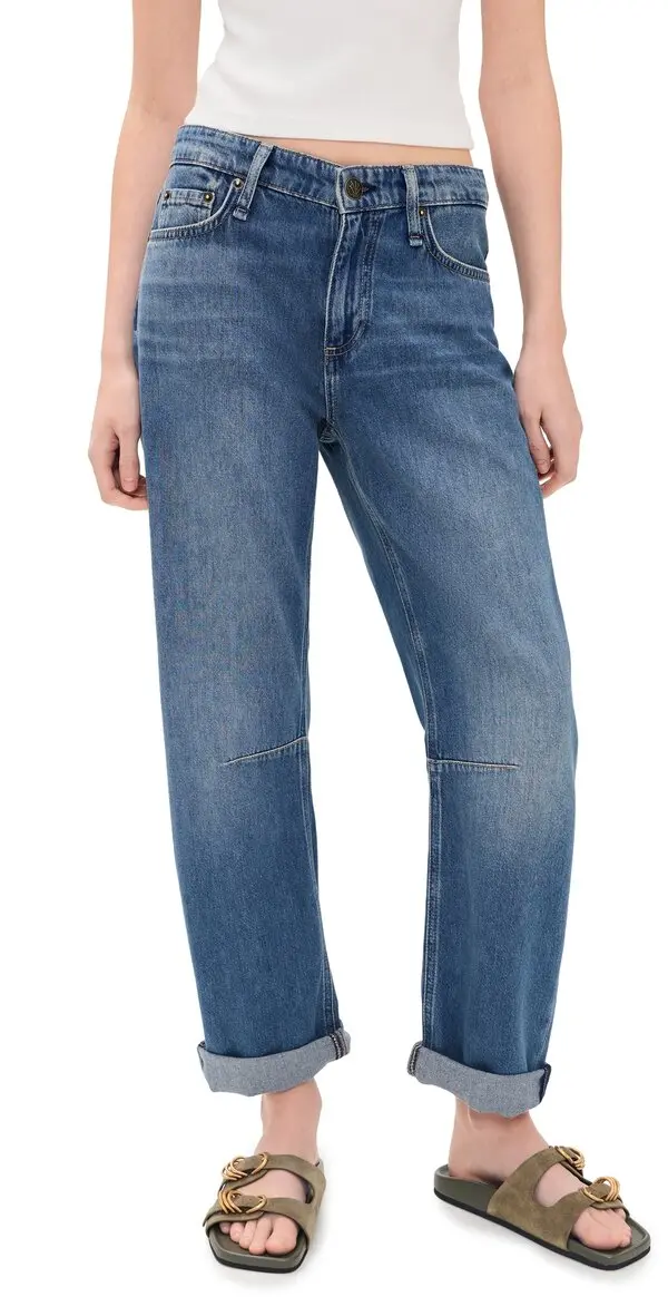 Rag & Bone Featherweight Slim Tapered Stevie Jeans - Echo