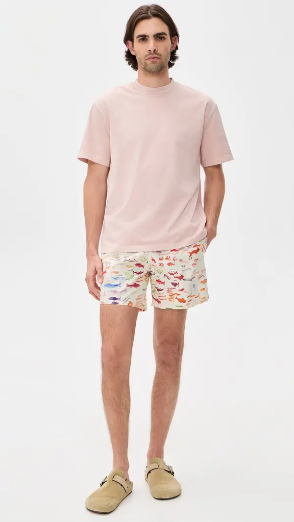 Vilebrequin Moorea Swim Trunks - Papier