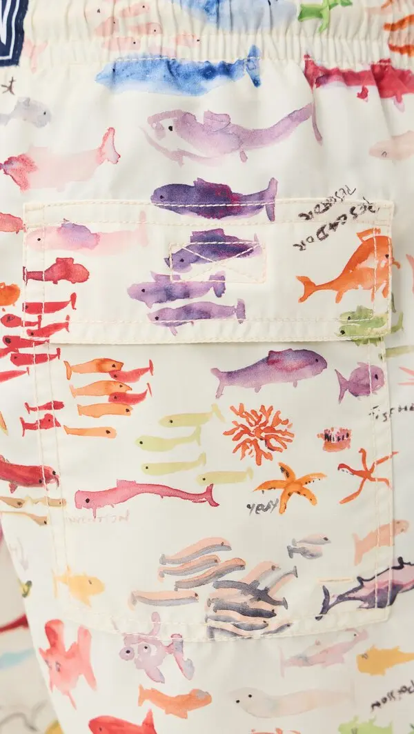 Vilebrequin Moorea Swim Trunks - Papier