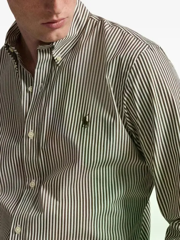 Polo Ralph Lauren Striped Shirt - Brown