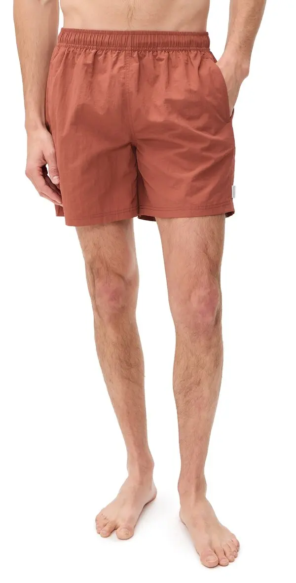 AUTO-REPLY Solid Sebastian Swim Trunks 5.5 - Terrasole