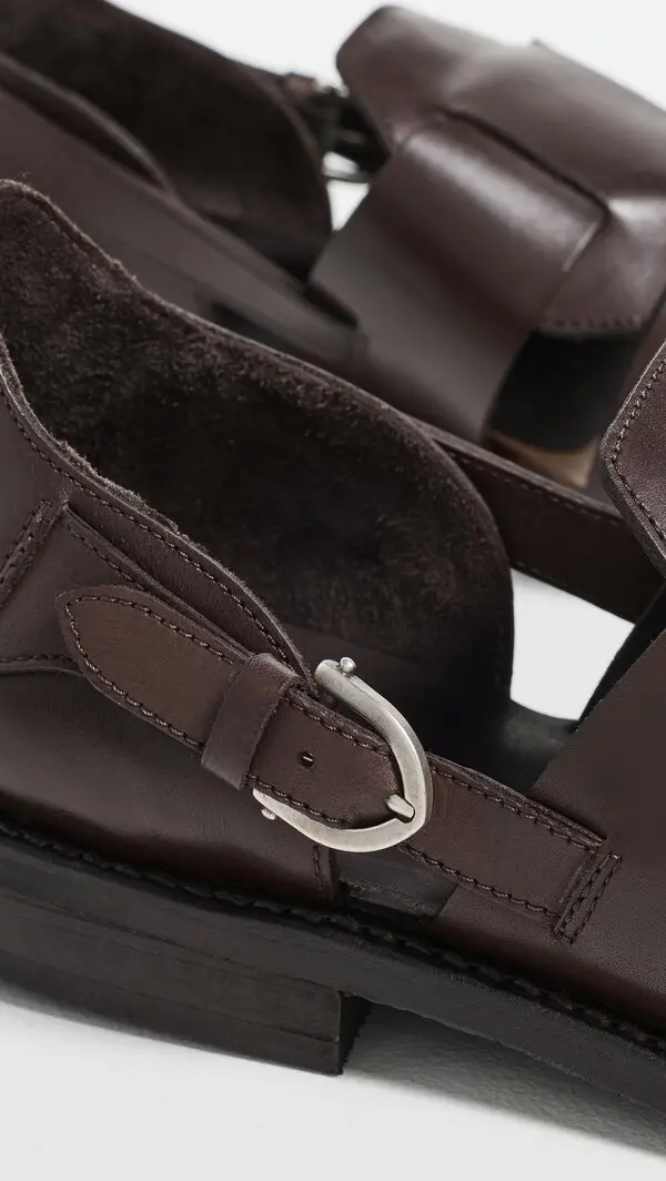 Allen Edmonds Leather Ravello Sandals