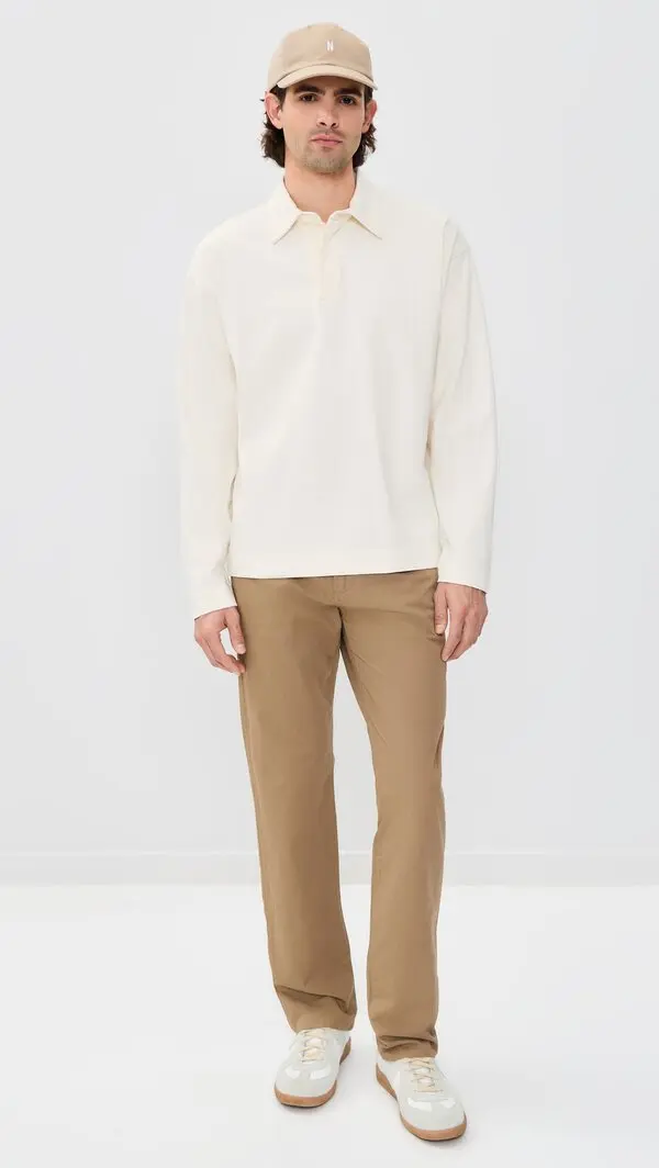 Norse Projects Isefjord Compact Cotton Polo