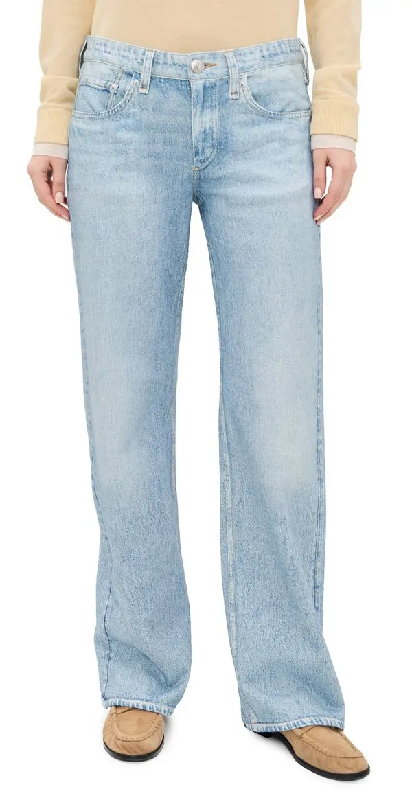 Rag & Bone Miramar Terry Straight Leg Pants - Aria