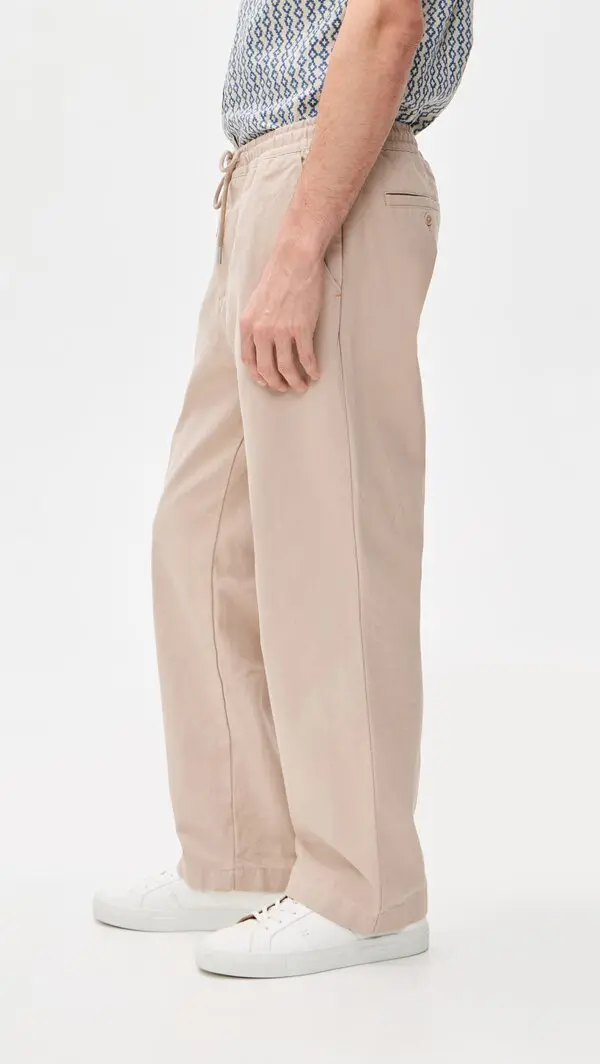 FAR AFIELD Panama Twill Trousers