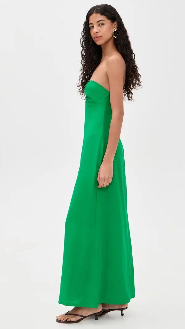 SEVEN WONDERS Martha Strapless Maxi Dress