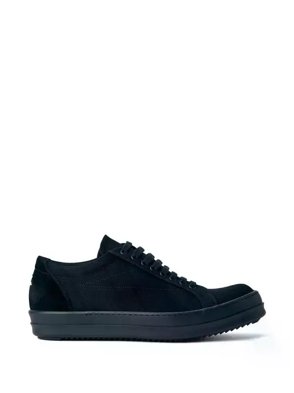 Rick Owens Lace-up Round-toe Sneakers