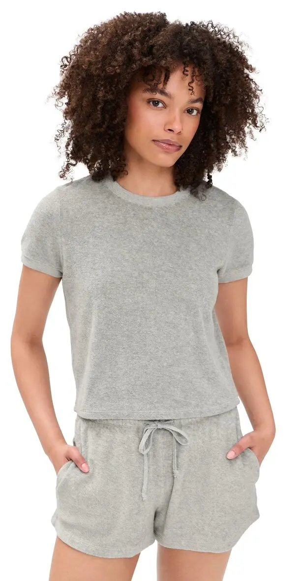 Suzie Kondi Carpi Tee - Grey Heather