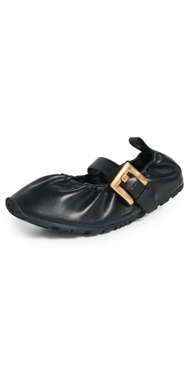 Balmain Racer 45 Ballerina Flats - 0pa Noir