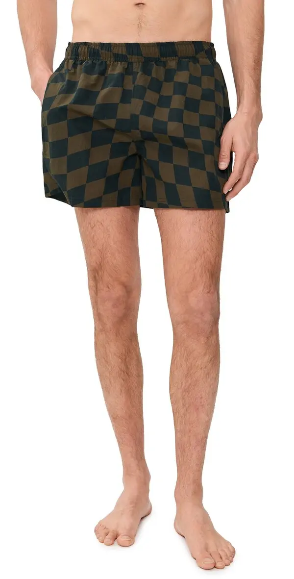 AUTO-REPLY Printed Sebastian Swim Trunks - Mirage/molino