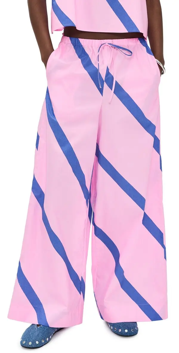 Marimekko Puoti Basso Trousers - Blue/pink