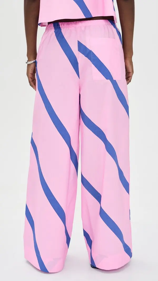 Marimekko Puoti Basso Trousers - Blue/pink