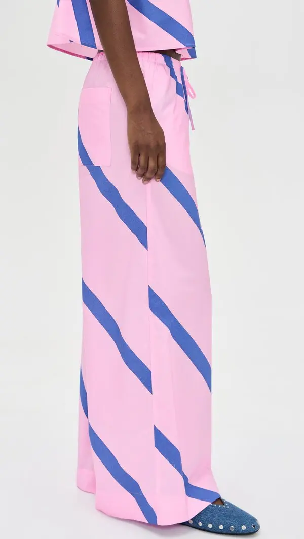 Marimekko Puoti Basso Trousers - Blue/pink